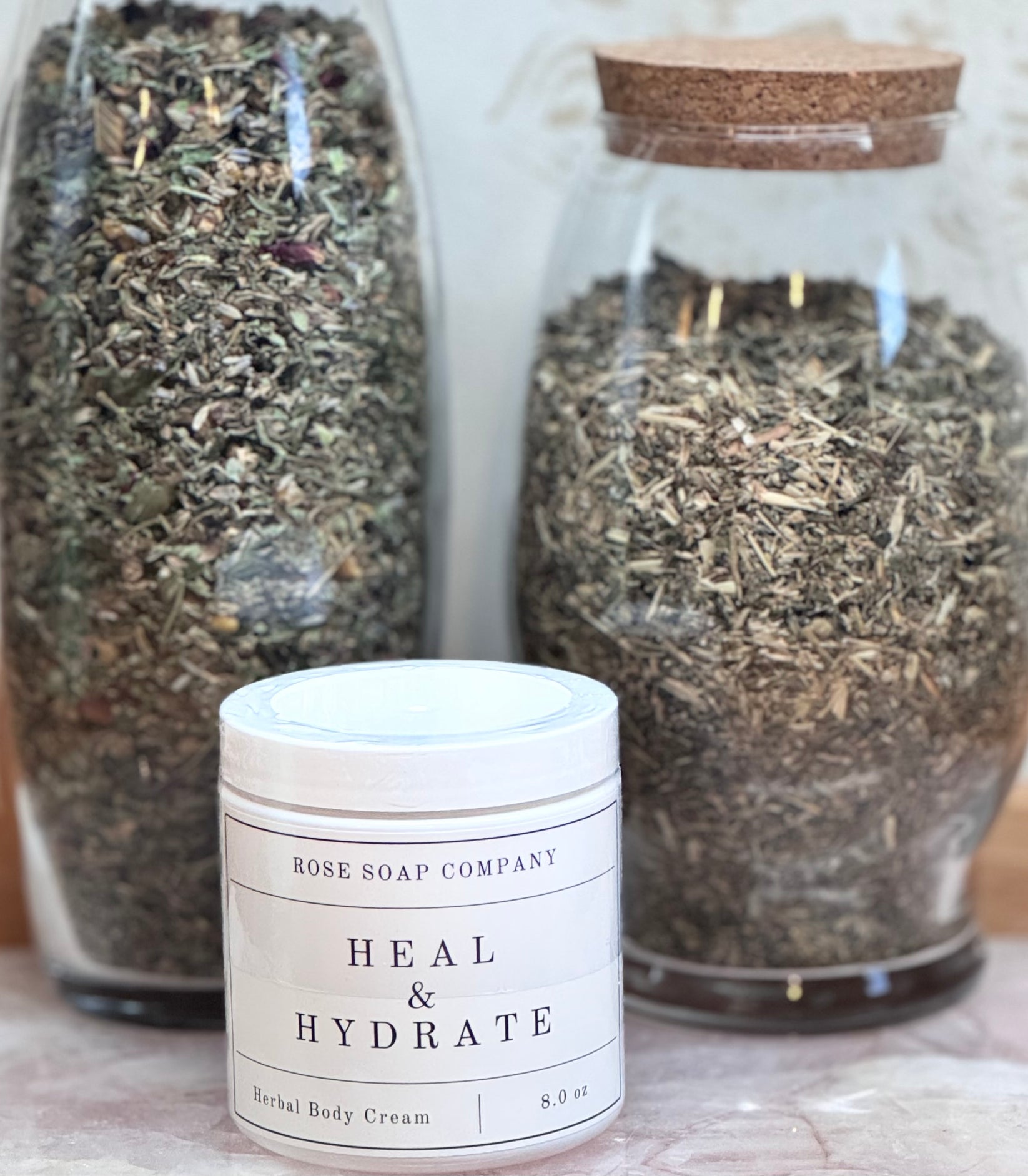 Heal and Hydrate Cream – Rose Soap